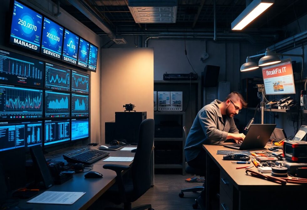 Understanding the Difference Between Managed Services and BreakFix IT